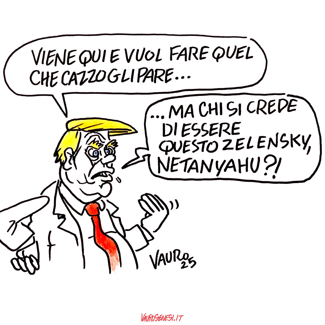 Stanza ovale (3 mar 2025) – Vauro